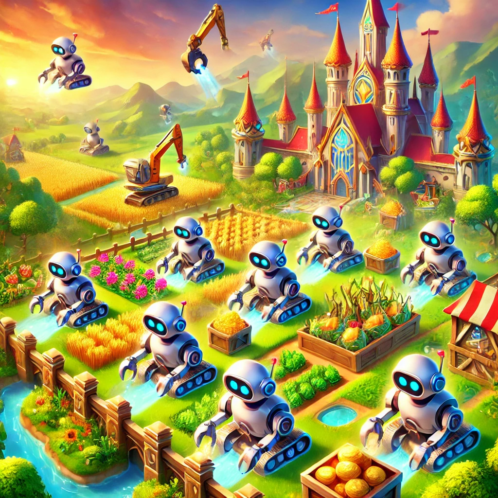 Bot Farming Lords Mobile